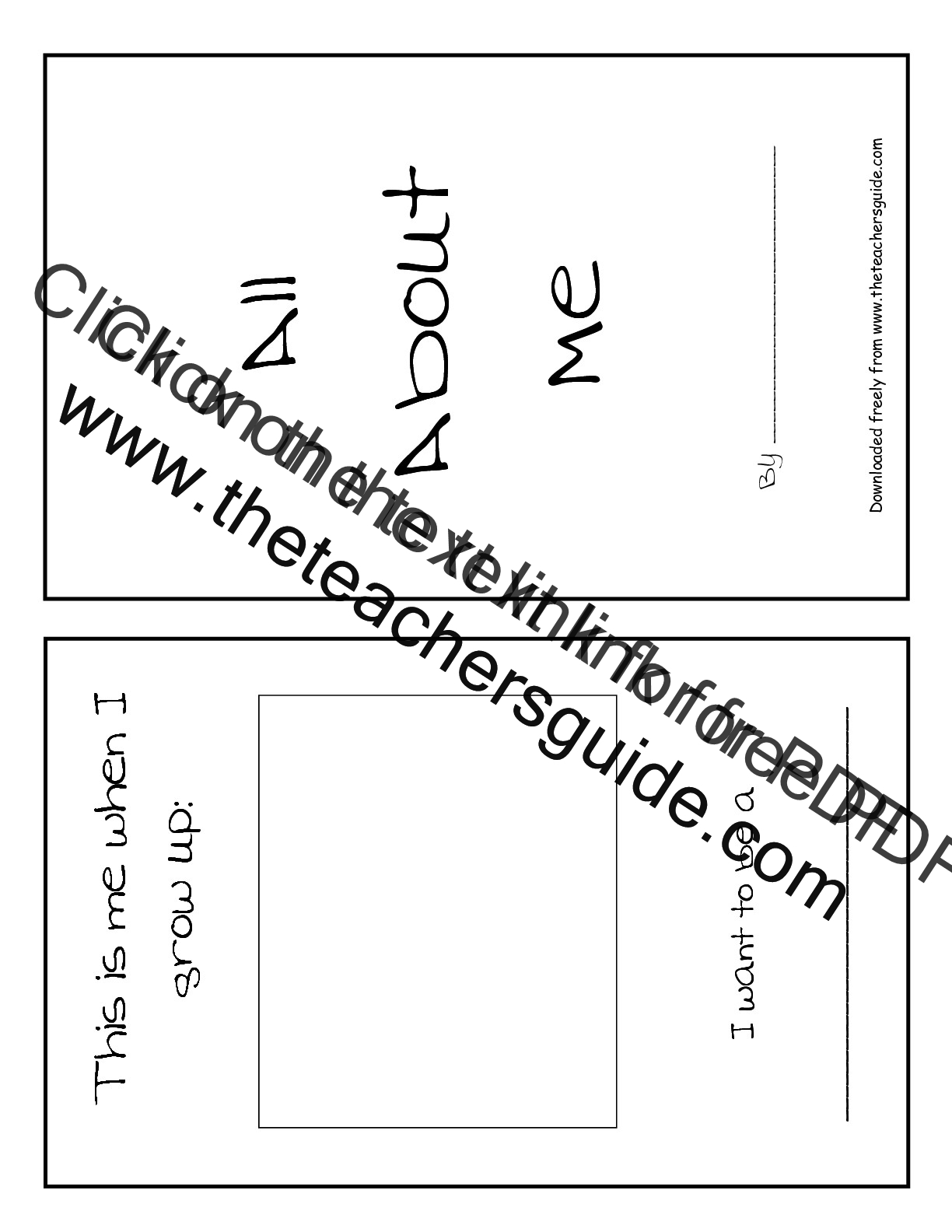 Back To School Printouts From The Teacher s Guide Back To School Printouts From The Teacher s Guide