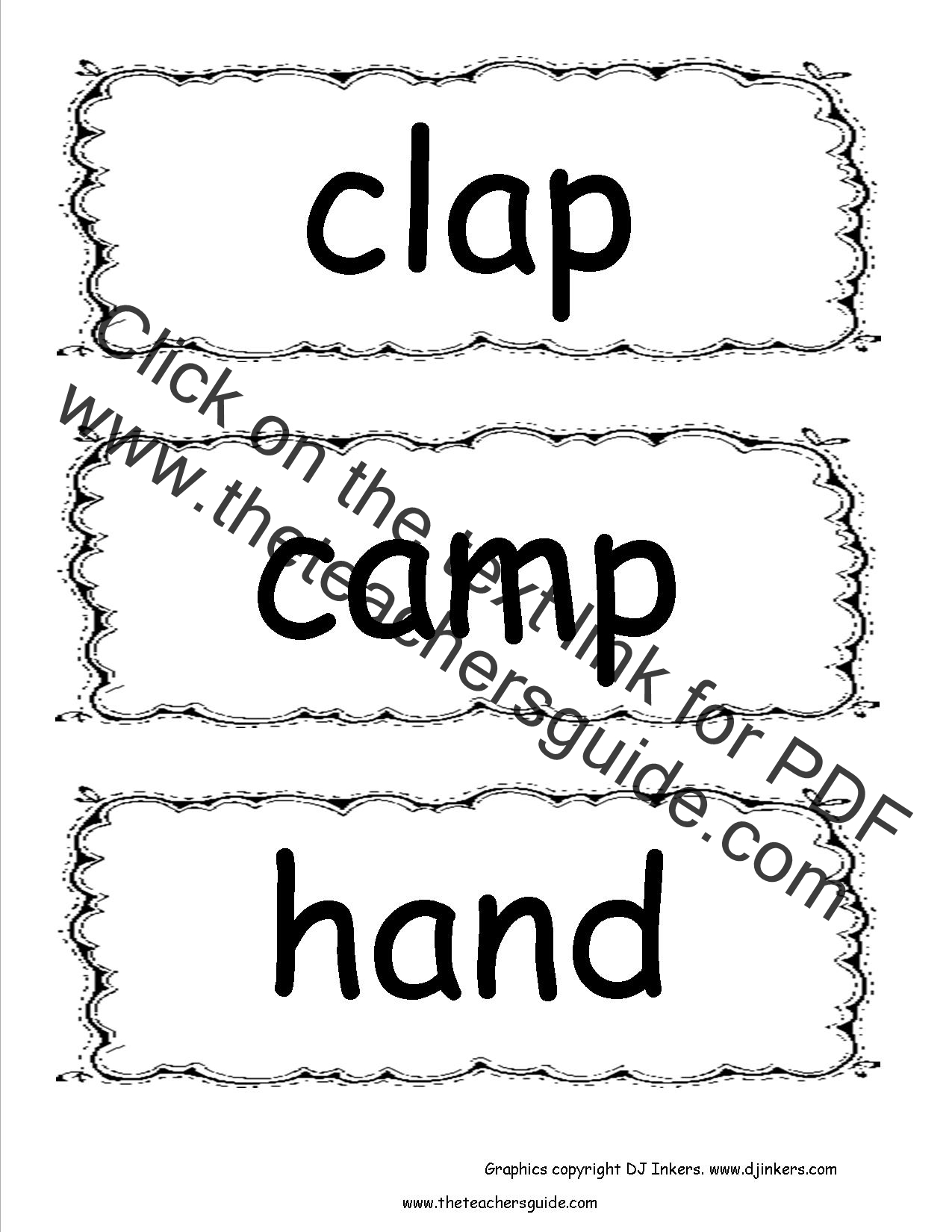 Third Grade Spelling Words Week 1