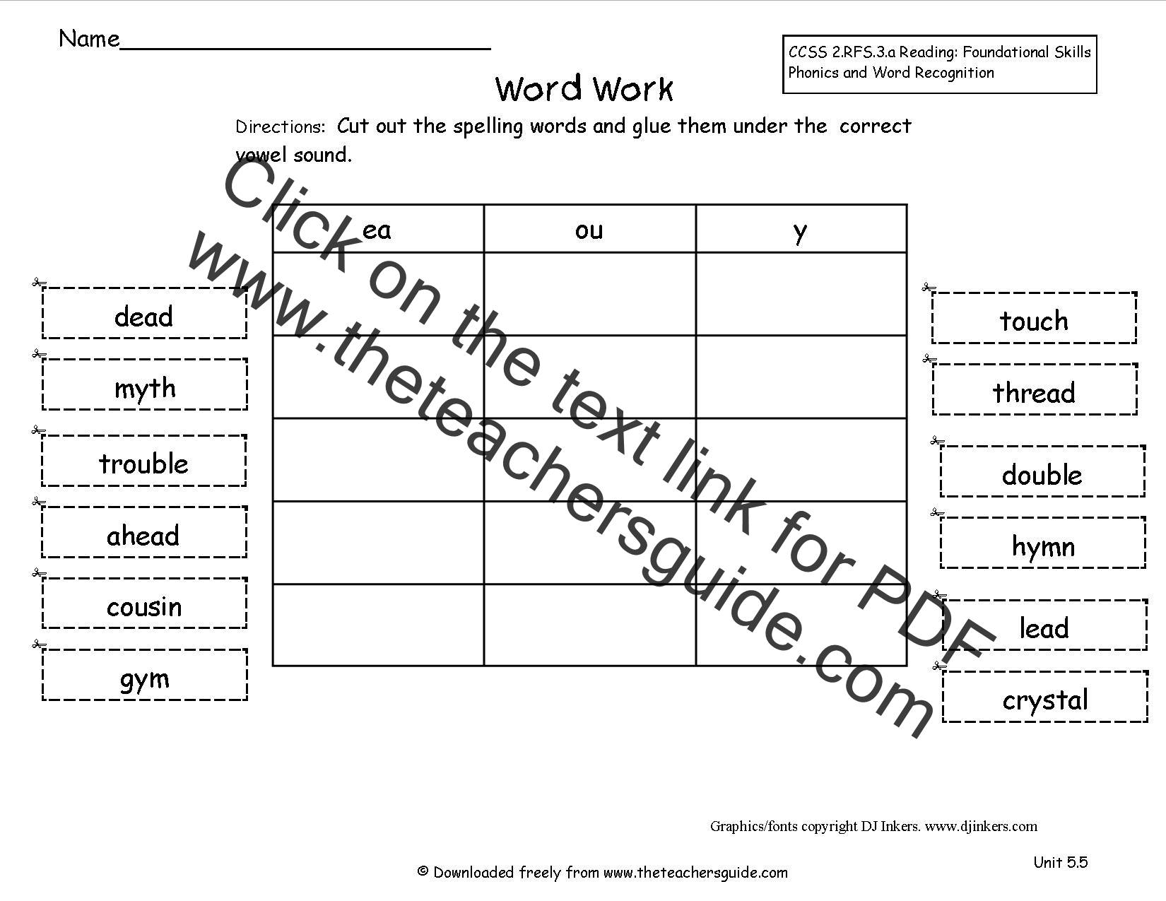 Wonders Second Grade Unit Five Week Five Printouts Wonders Second Grade Unit Five Week Five Printouts