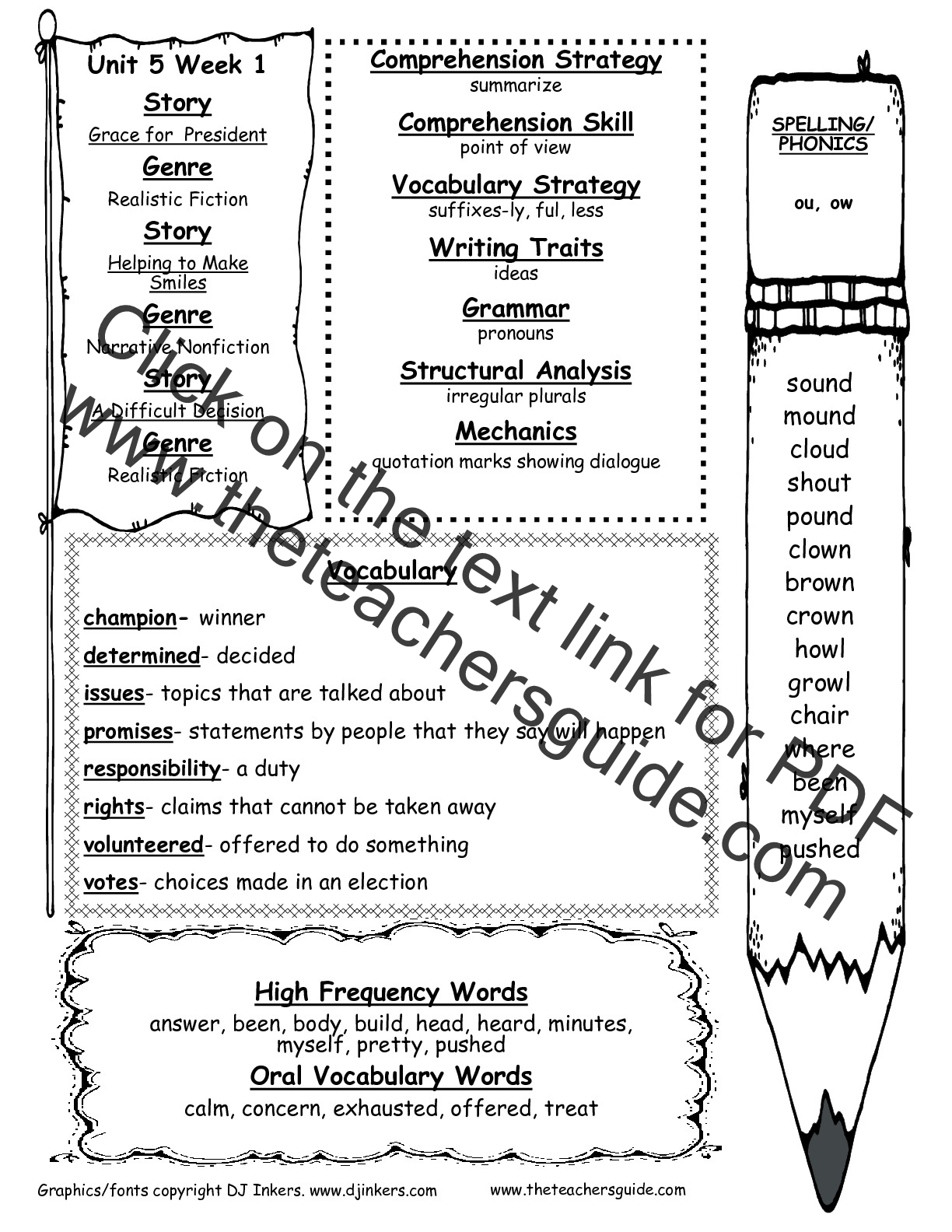 McGraw Hill Wonders Second Grade Resources And Printouts