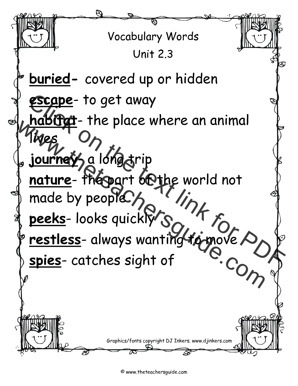 Wonders Second Grade Unit Two Week Three Printouts Wonders Second Grade Unit Two Week Three Printouts