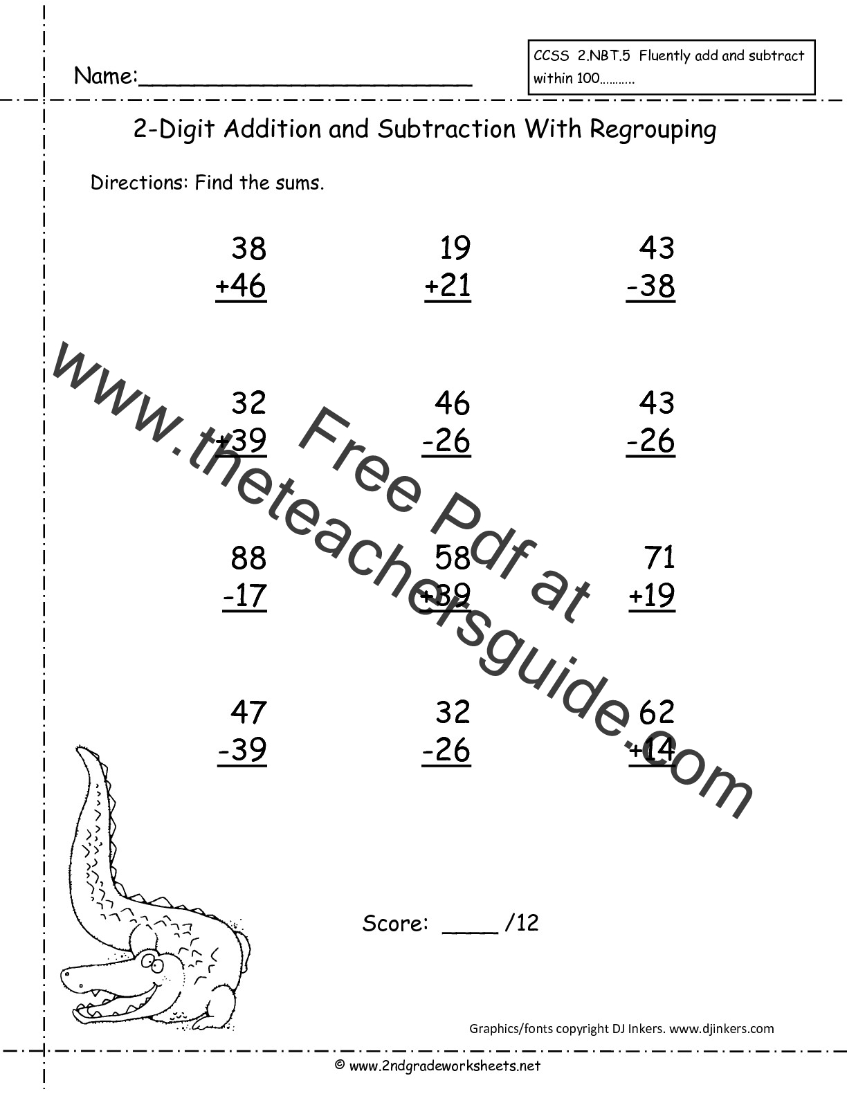 Index of /additionsubtraction/twodigitadditionsubtraction