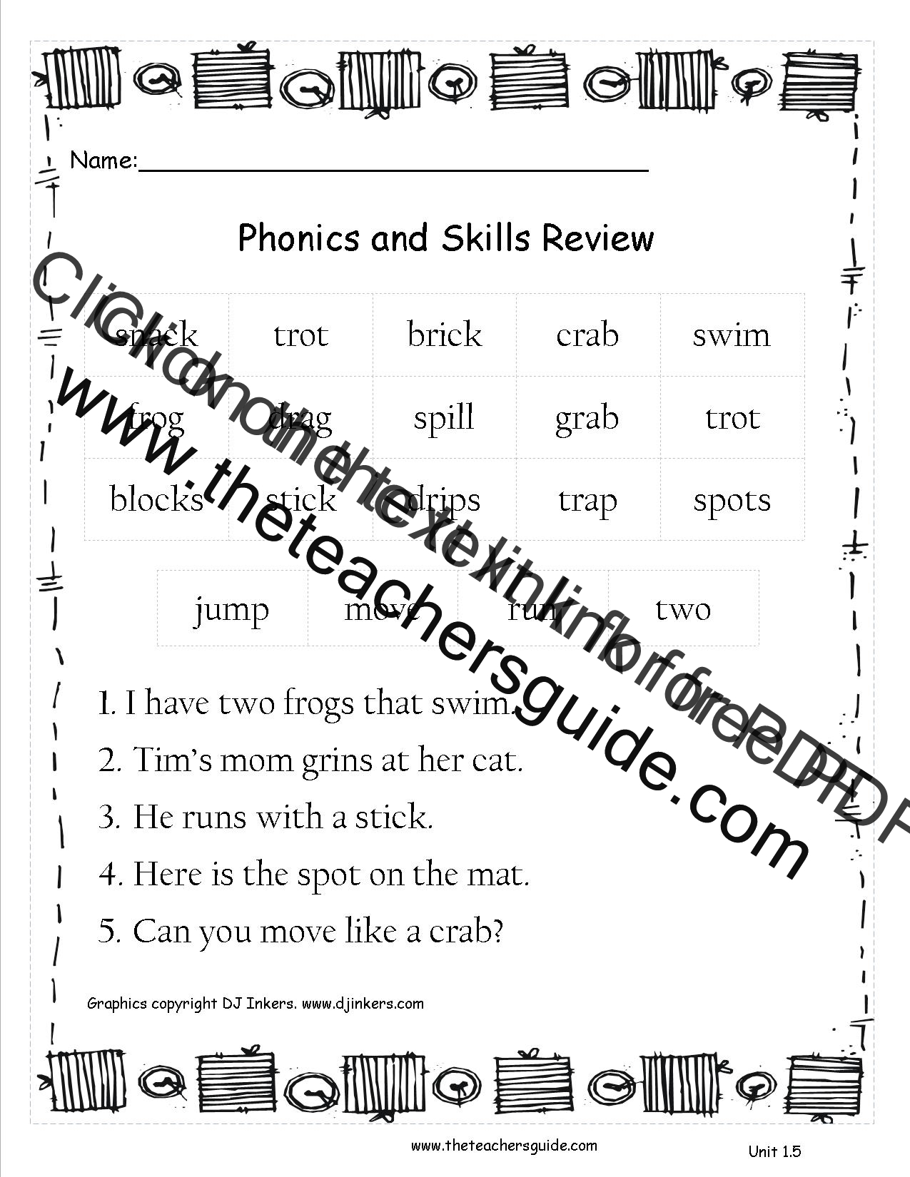 Index of /firstgradewondersunitoneweekfive