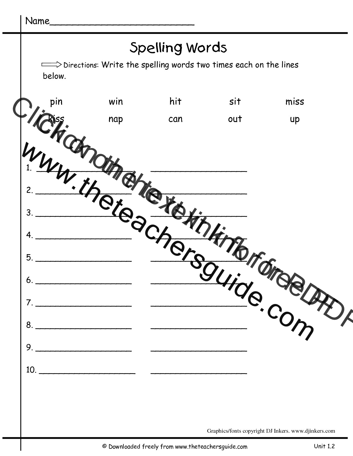 Index of /firstgradewondersunitoneweektwo