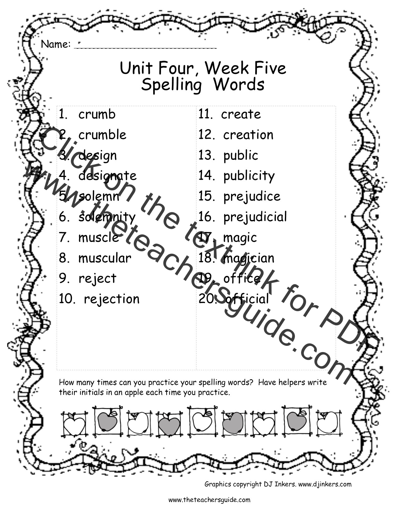 Wonders Sixth Grade Unit Four Week Five Printouts
