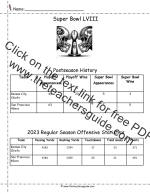 Super Bowl Printouts