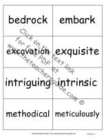 Wonders Sixth Grade Unit Six Week Three Printouts