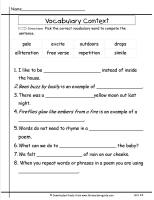 Wonders Second Grade Unit Four Week Five Printouts