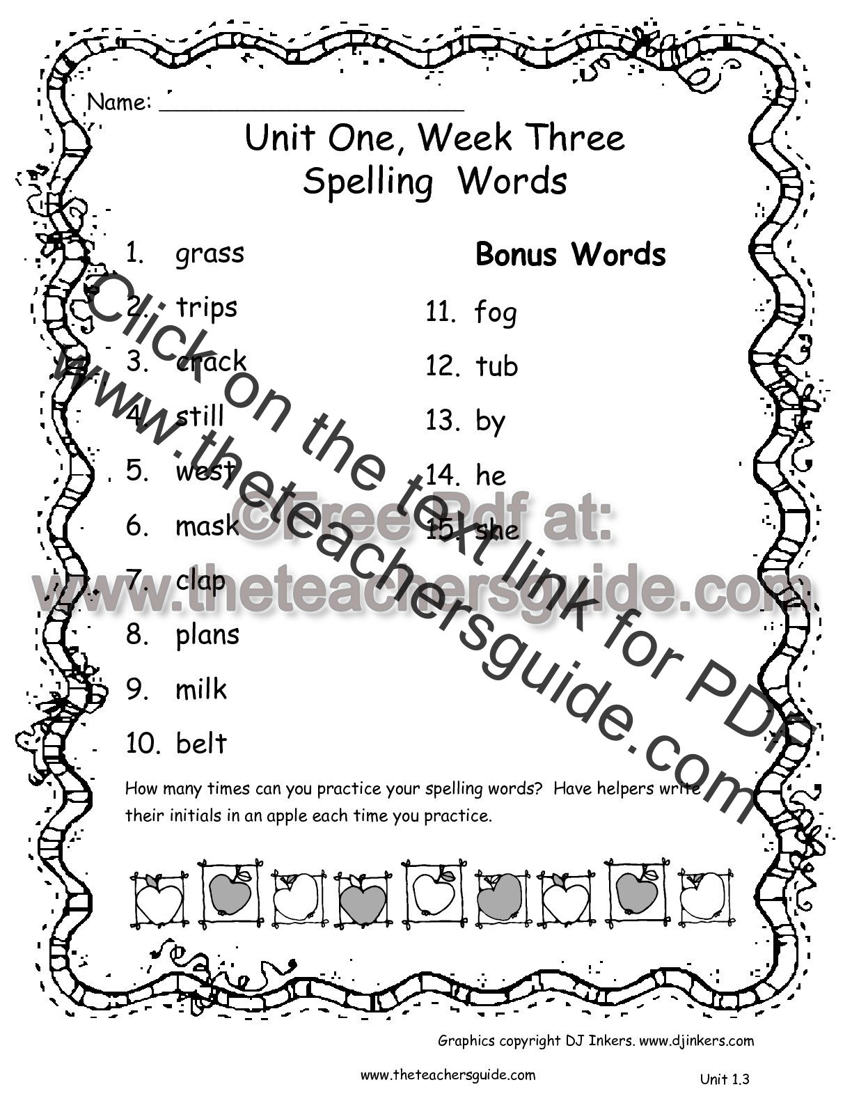 Index of /wondersunitoneweekthree
