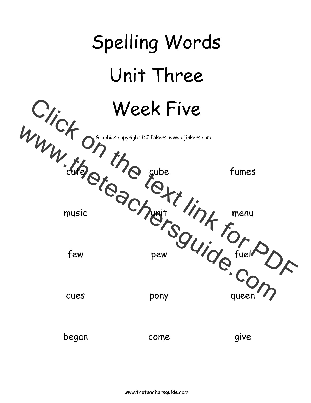 Wonders Second Grade Unit Three Week Five Printouts Wonders Second Grade Unit Three Week Five Printouts