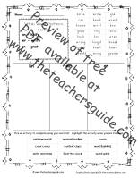 Words Their Way Within Words Pattern Sort 36
